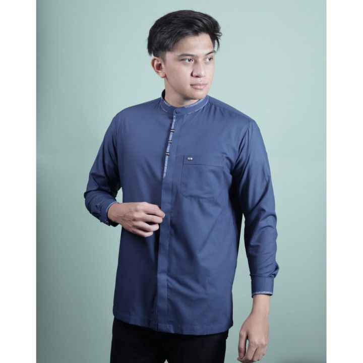 Qori Apparel Reguler Baju Koko Casual Ukasyah bin Mihshan (Lengan ...