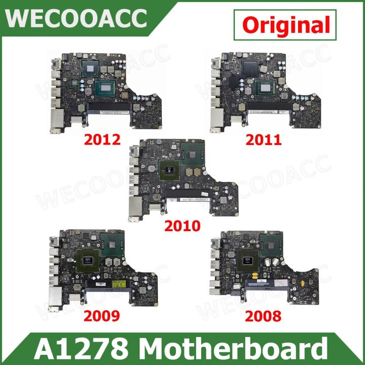 A1278 Motherboard For Macbook Pro 13" A1278 Logic Board 2008 2009 2010 2011 2012 Original ...