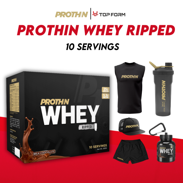 PROTHIN WHEY RIPPED 10 Servings | Lazada PH