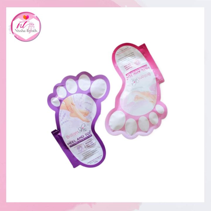 Brilliant Skin Heel And Toe Milk Foot Mask | Lazada PH