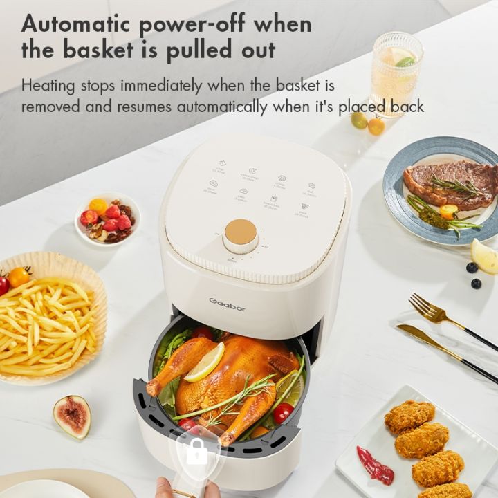 [Bundle] Gaabor Air Fryer Multi Functional Oil-Free Healthy and 1.5L ...