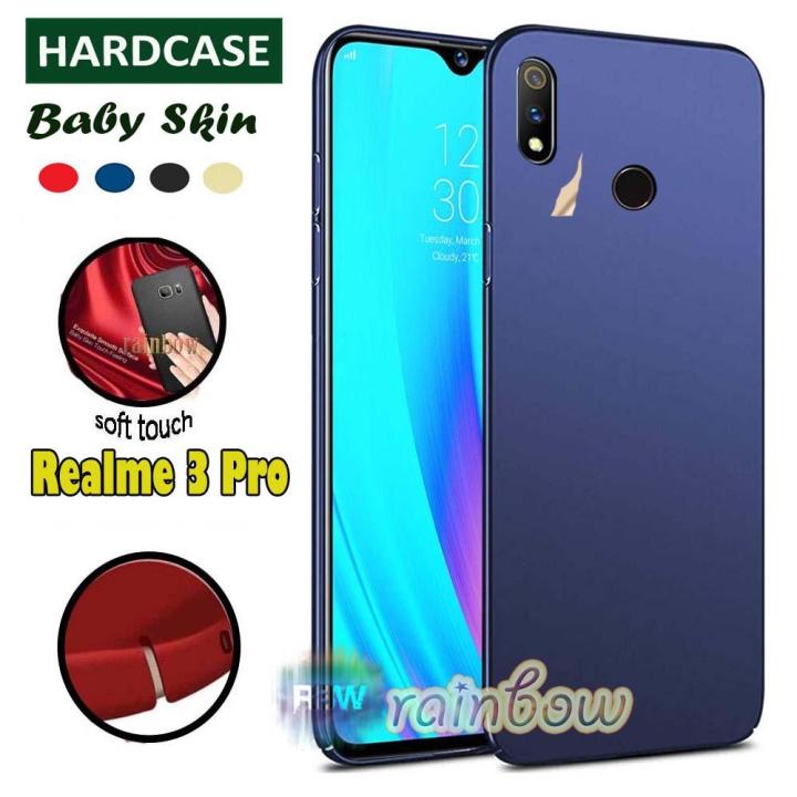 rainbow Hard Case Realme 3 Pro Case Baby Skin Realme 3 Pro Case Plastik ...