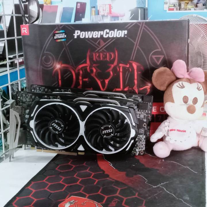 การ์ดจอ Msi Radeon Rx 580 Armor 8 GB OC สภาพสวยๆใสๆ 100 % | Lazada.co.th
