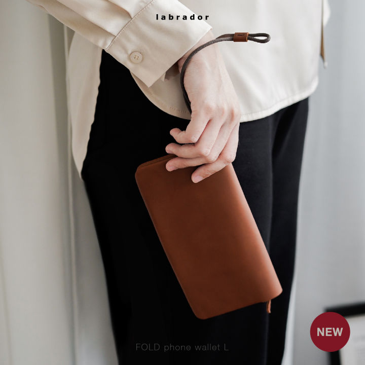 labrador FOLD phone wallet L กระเป๋าสตางค์แบบพับ ทรงยาว (LAA199 ...
