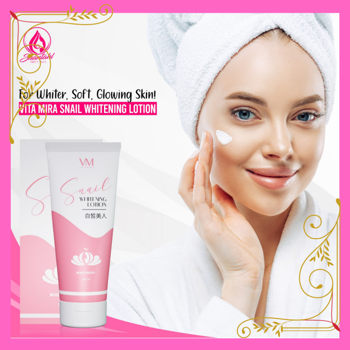 VITA MIRA SNAIL WHITENING LOTION 120ML Body Lotion Snail White ...