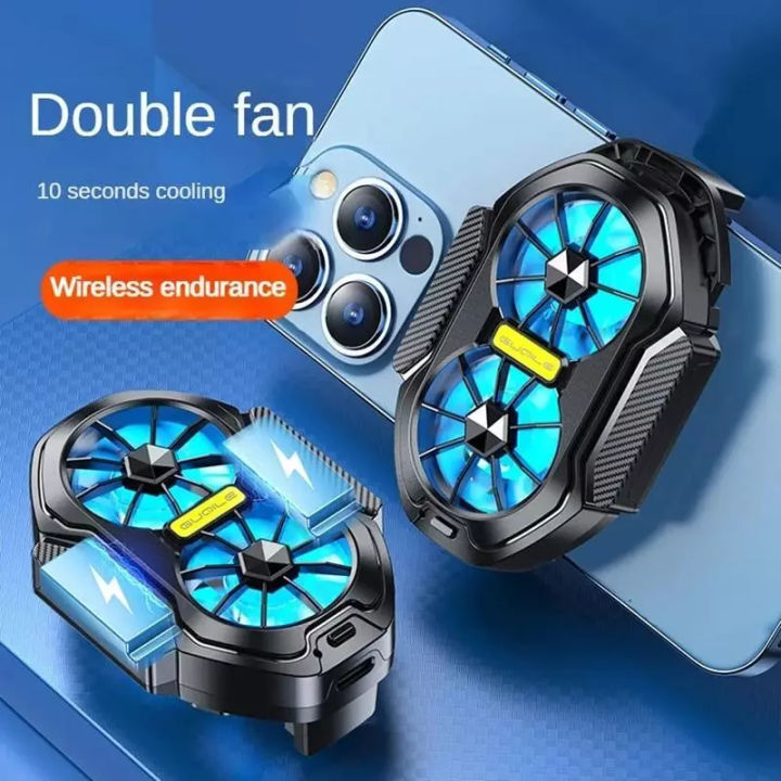 Wireless Portable Phone Cooler Cooling Fan for Mobile Radiator ...