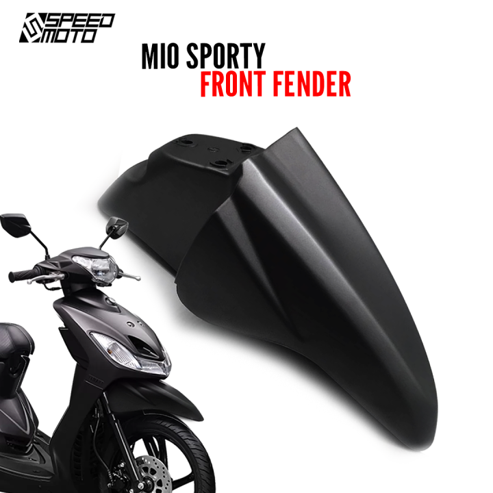 MIO SPORTY FRONT FENDER MATTE BLACK SPEEDMOTO MADE IN THAILAND | Lazada PH