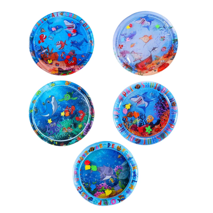 Inflatable Crawling Water Pad Baby Visual Stimulation Toy And Leakproof ...