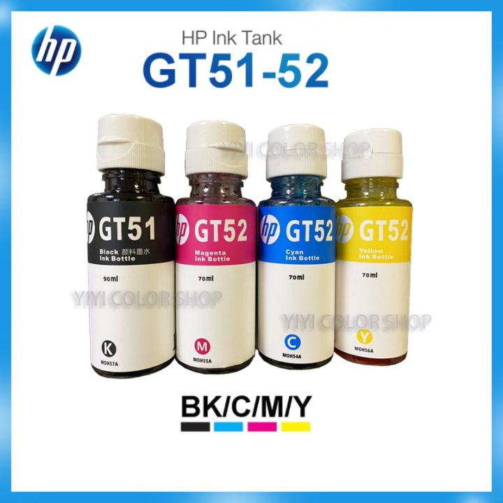 HP Genuine Ink Bottle GT53/ GT51 / GT52 Original hp ink black | Lazada PH