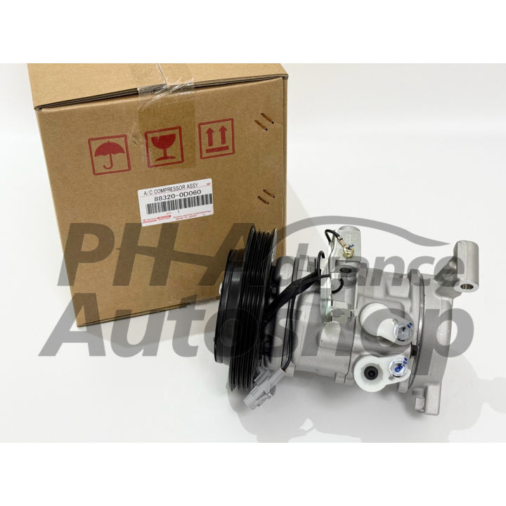 Toyota Vios Aircon Compressor Assembly 2014-2016 4PK Single Vvti 88320 ...
