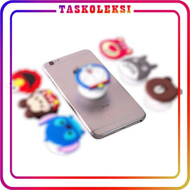 Taskoleksi - R112 Popsocket 3D HP Karakter Pop Socket Cartoon Motif ...