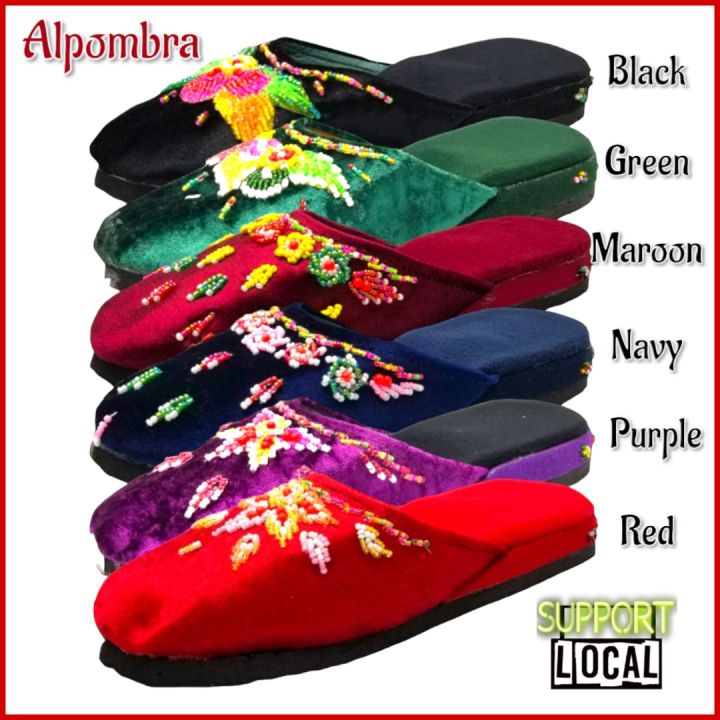 Alpombra Ladies 'Close-Toe' Lightweight indoor/outdoor native slippers ...