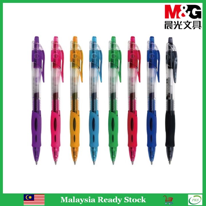 M&G R3/R5 Retractable Gel Pen 0.5/0.7mm Bullet Nib | Lazada