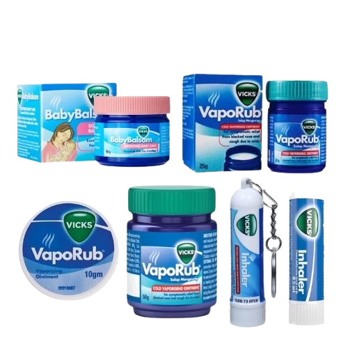 Vicks Vaporub Ointment / Inhaler / Baby Balsam | Lazada