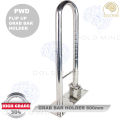 Stainless Steel Grab Bar Flip, Folding Handrail, Bathroom Safety, Anti ...