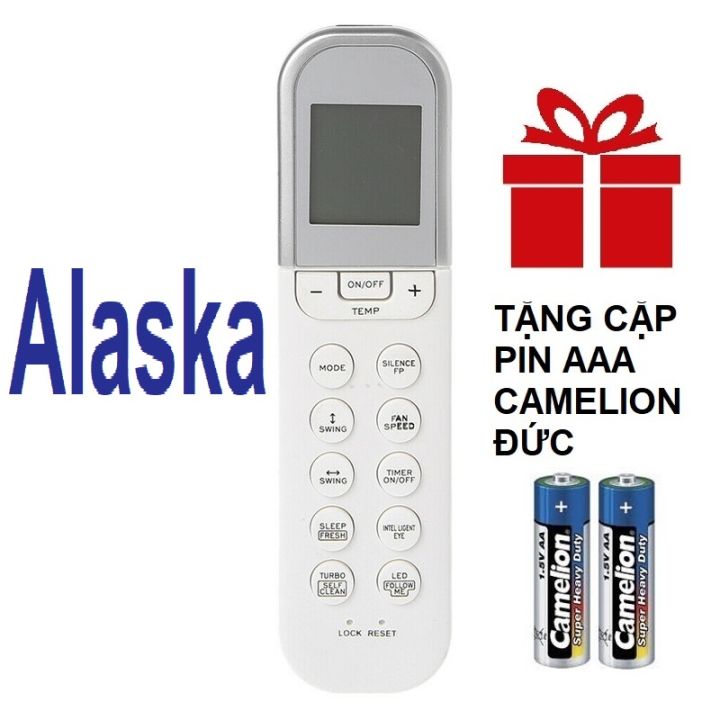[HCM]Remote Điều Khiển Máy Lạnh Máy Điều Hòa ALASKA mẫu 4 | Lazada.vn