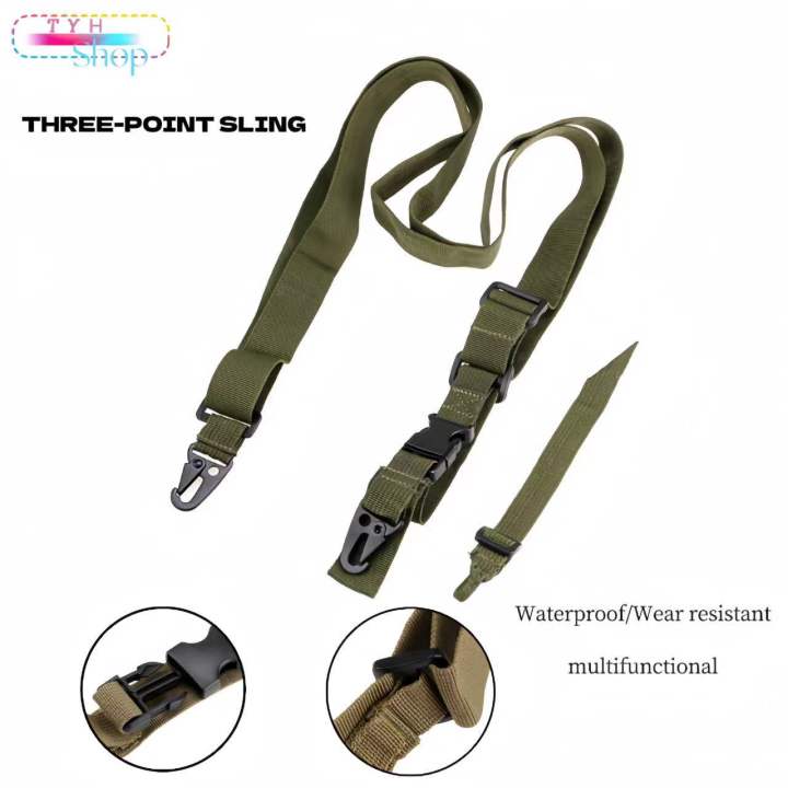 Adjustable three-point sling bungee jumping strap system, outdoor ...