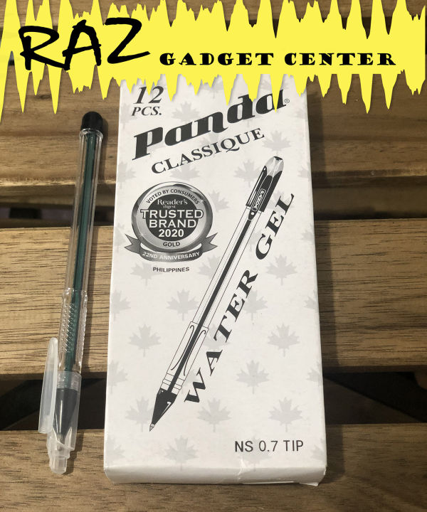Panda Classique Water Gel Ballpen 1 box / 12 pcs | Lazada PH