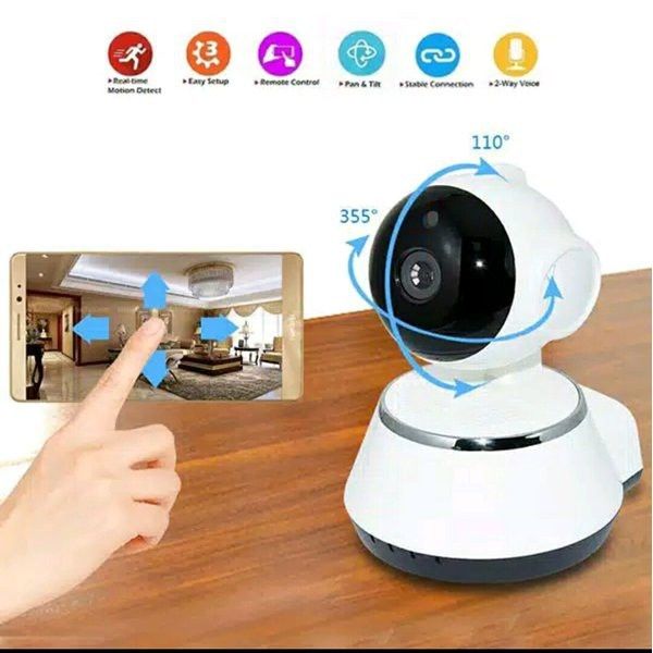 IP Camera Wifi CCTV V380 HD960P Q3S/Q6PRO Wireless IP Kamera APP ...