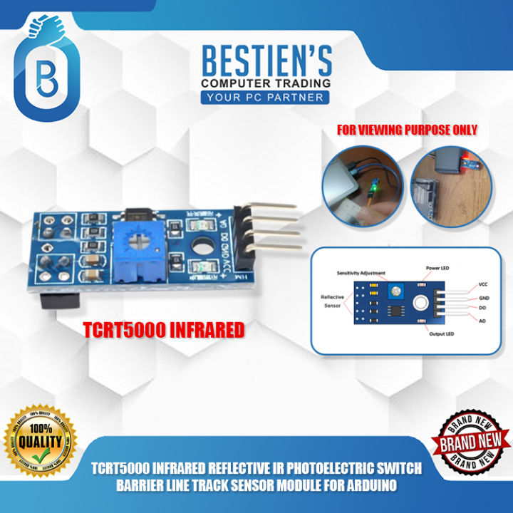 Photoelectric Switch For Automation TCRT5000 Infrared Sensor Module ...