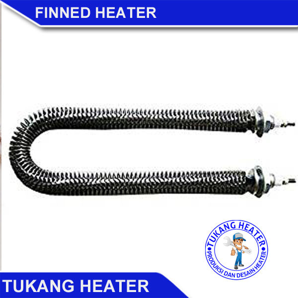 Finned Heater U Ø Pipa 11 mm x Panjang 200 mm x 220 Volt x 1000 Watt ...