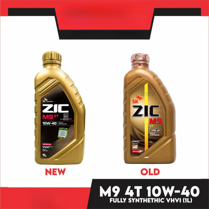 SK ZIC M9 4T 10W-40 Fully Synthetic 1 Liter | Lazada PH