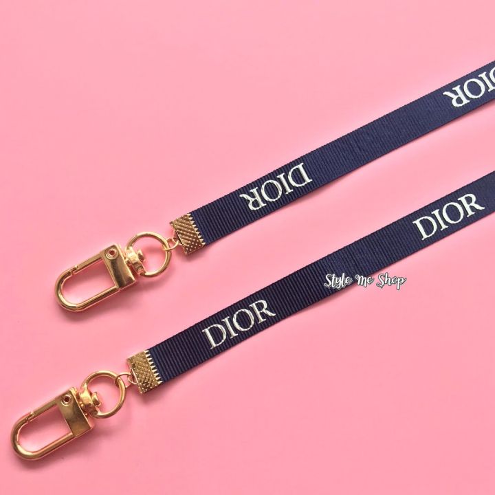 สายคล้องหน้ากาก สายคล้องแมสดิออร์ Dior Ribbon MASK STRAPS ริบบิ้นแบรนด์ ...