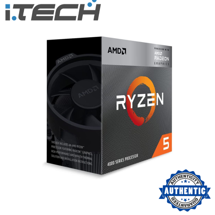 AMD Ryzen 5 4600G with Radeon Graphics 6-Core, 12 Thread Processor | Lazada PH