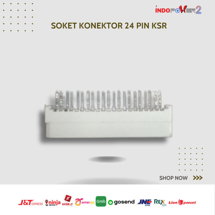 Soket Konektor 24 Pin KSR Socket Kabel Flexible FFC FPC 24 Pins | Lazada Indonesia