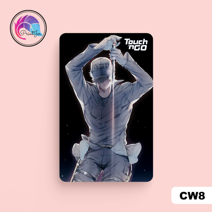 CELLS AT WORK ( SERIES 1 ) - Touch n Go Card Sticker Cover (Waterproof, High Quality) ,TNG CARD ...