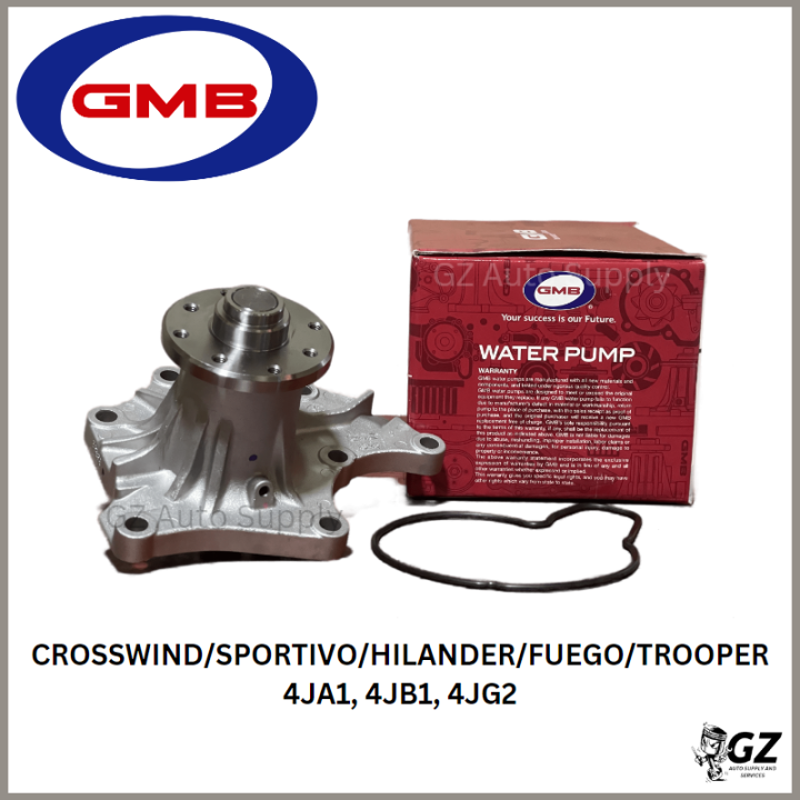 GMB Water Pump for ISUZU CROSSWIND / SPORTIVO / HILANDER / FUEGO ...