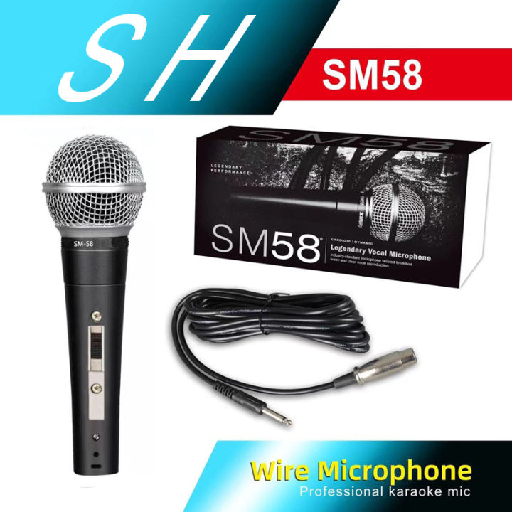 SATA Universal Wired Precision Crafted Vocal Microphone SM58 for ...