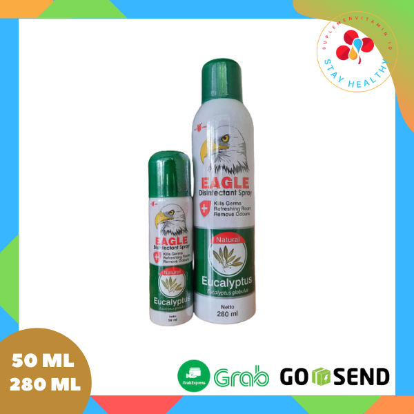 Cap Lang Eagle Eucalyptus Disinfectant Spray 50ml/280ml | Lazada Indonesia