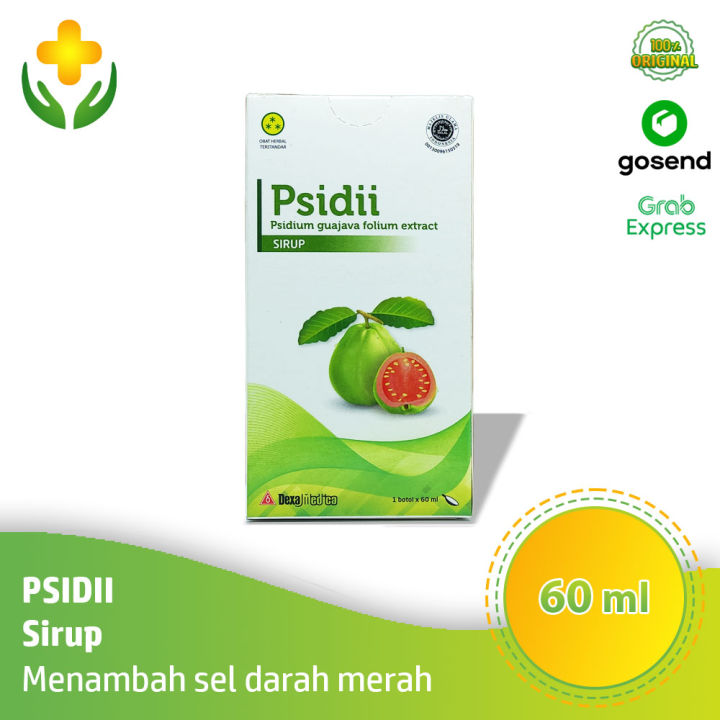 Psidii Sirup 60 ml Obat Daun Jambu Biji Meningkatkan Trombosit ...