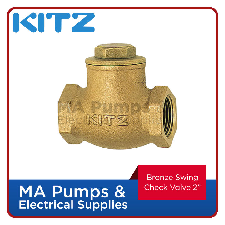 KITZ BRONZE SWING CHECK VALVE AKR 2 | Lazada PH