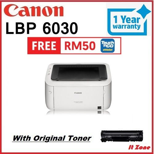 Canon LBP6030 Mono Single Function Laser Printer | Lazada