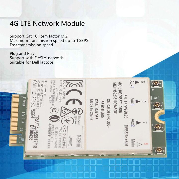 4G Module 4G LTE Network Module Plug and Play for Notebook Computer ...