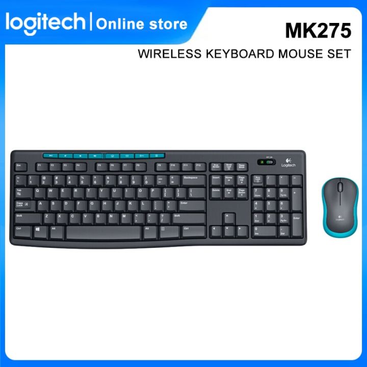 Logitech MK275 Wireless Mouse And Keyboard Combo For Laptop PC Gamer ... Logitech MK275 Wireless Mouse And Keyboard Combo For Laptop PC Gamer ...