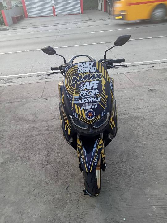 Decals, Sticker, Motorcycle Decals for NMAX V2, BLACK | Lazada PH