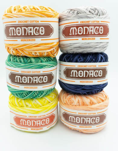 Monaco Monochromatic Crochet Thread (per ball) | Lazada PH