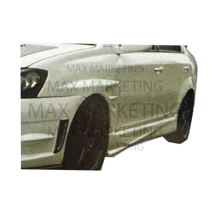 PROTON SAGA BLM FENDER SUBARU V9 (FIBER GETAH ) SKIRT LIP BODYKIT | Lazada