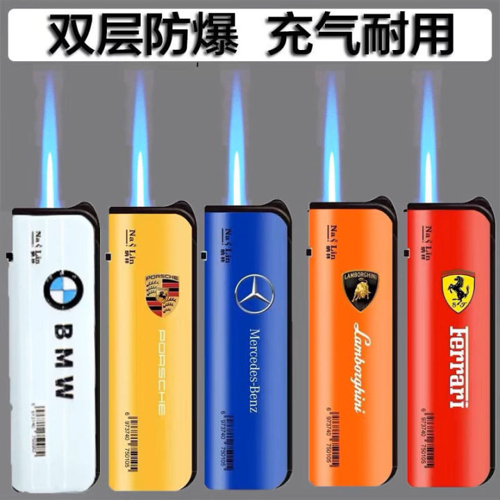Trendy 3D Printed Windproof Metal Lighter, Refillable | Lazada