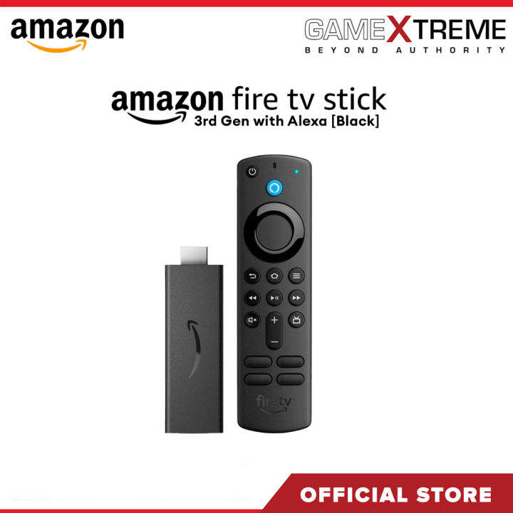 Amazon Fire TV Stick 3rd Gen with Alexa Black | Lazada PH