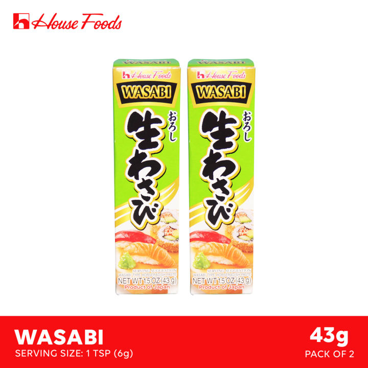 House Foods Oroshi Nama Wasabi K 43g Pack of 2 | Lazada PH