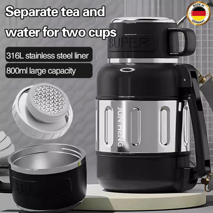 Outdoor Portable Thermos Bottle Independent Tea Warehouse Pot | Lazada PH