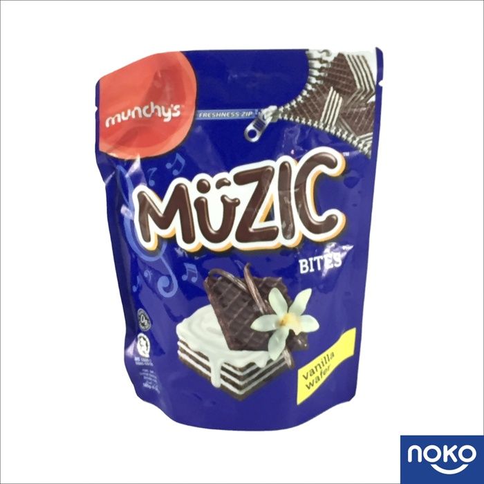 Munchy's Muzic Wafer Bites Vanilla (180g) | Lazada