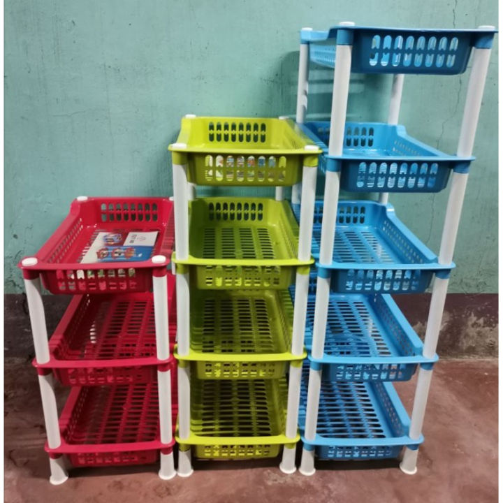 Plastic Medium Utility Rack 3/4/5 Layers | Lazada PH