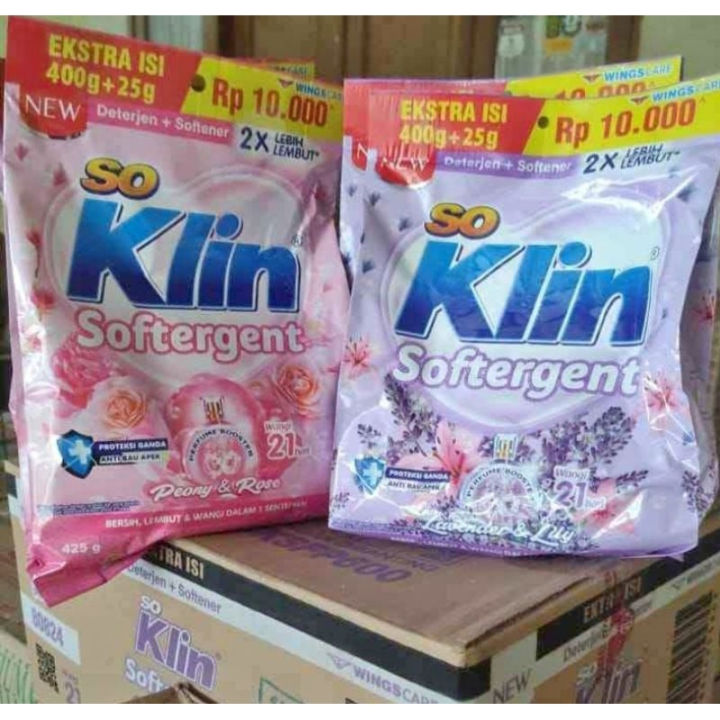 SO KLIN SOFTERGEN 10000 KEMASAN 425GRAM | Lazada Indonesia