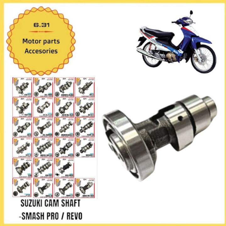 SUZUKI SMASH PRO / REVO SMASH PRO SMASH REVO CAM SHAFT CAMSHAFT ...