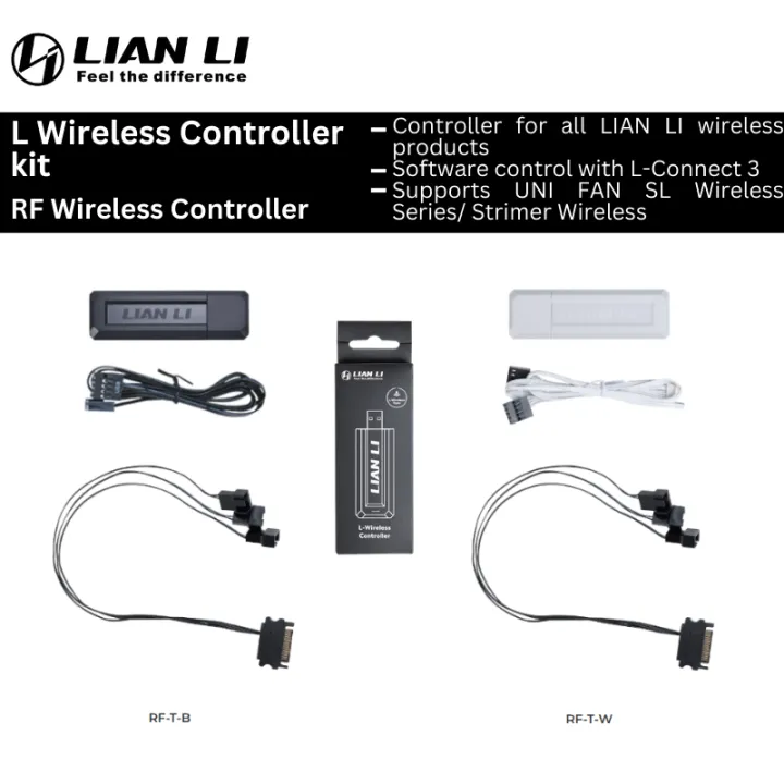 LIAN LI UNI FAN TL Wireless Series fan L-Connect3 controller Black ...